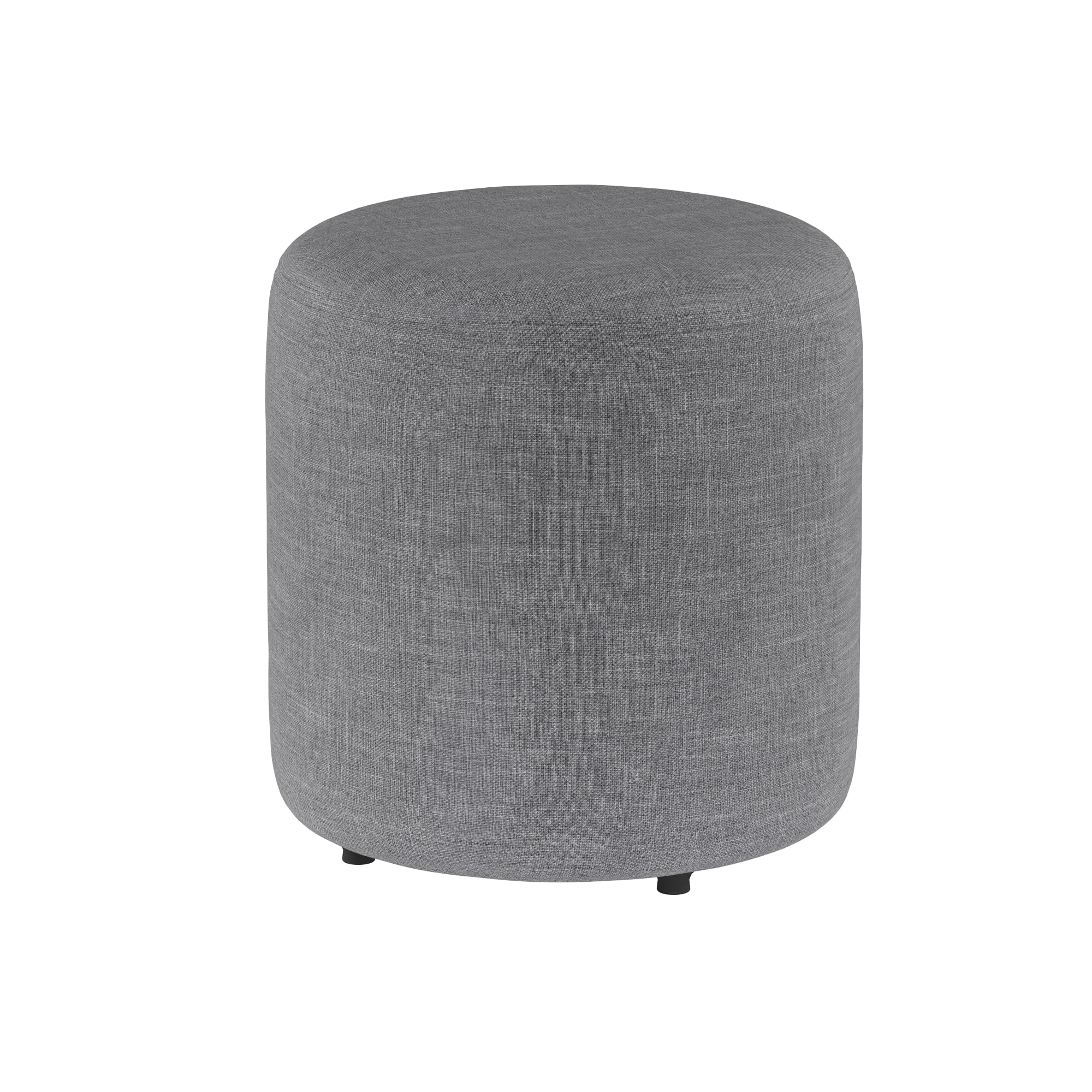 PUFF SET ROUND CINZA | Tok&Stok