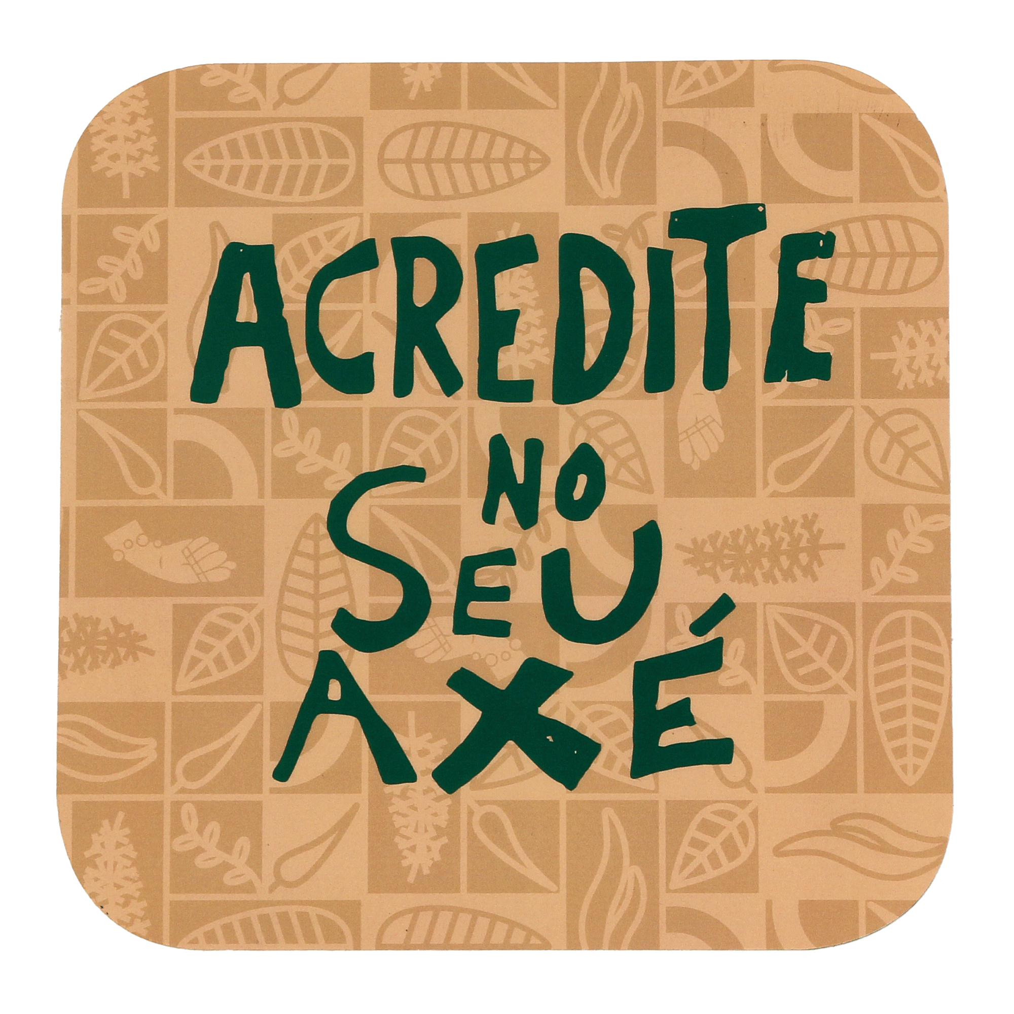 MOUSE PAD SETE ERVAS AXÉ VERDE | Tok&Stok